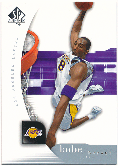 【目立った傷や汚れなし】Kobe Bryant NBA 2005-06 Upper Deck UD SP Authentic #38 Base Card ベースカード コービー・ブライアントの ...