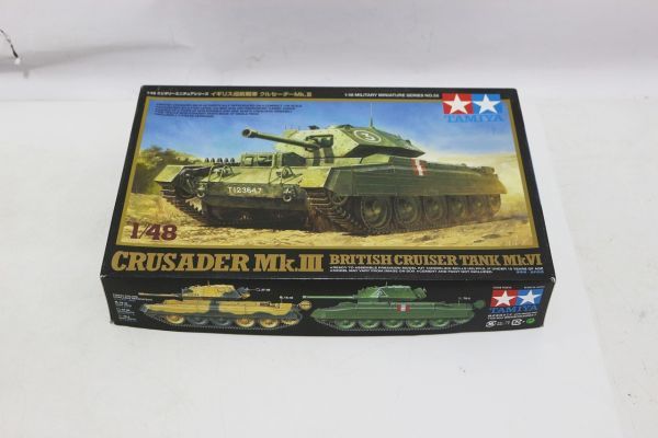 【目立った傷や汚れなし】ホーク 1/55 クルセーダー 箱絵平野光一 タミヤOEM TAMIYA HAWK イギリス陸軍 クルセイダー タミヤ ...