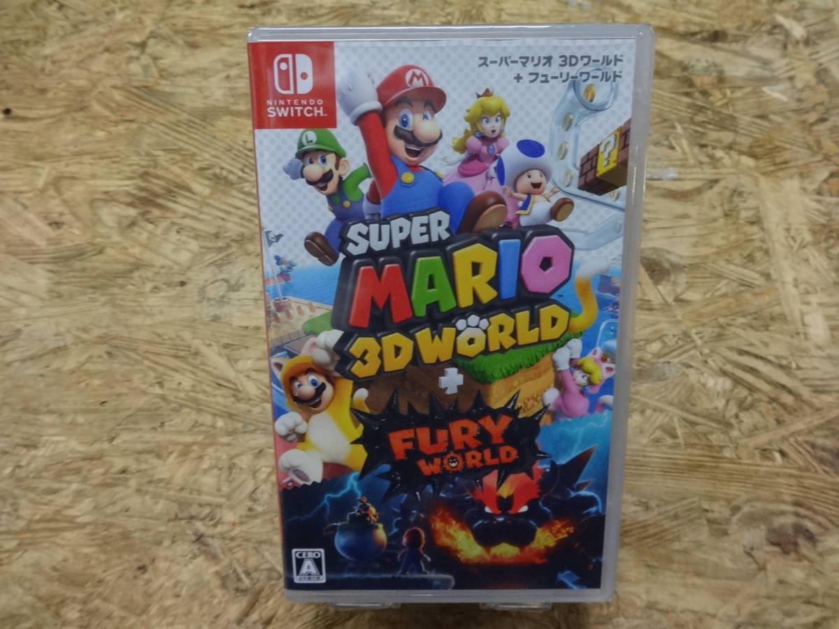 【未使用】T719 スイッチソフト スーパーマリオ 3Dワールド+フューリーワールド 未開封品の落札情報詳細 - ヤフオク落札価格検索 オークフリー