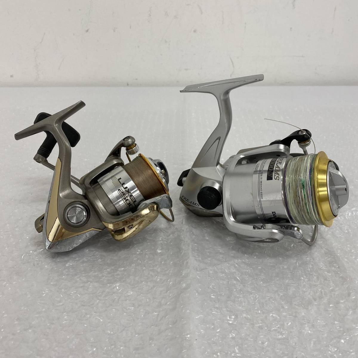 【全体的に状態が悪い】W1639(075)-542/OT3000【名古屋】2点まとめ Daiwa ダイワ リール LUXEL‐V 2500 / FREAMS 4000Jの落札情報詳細 ...