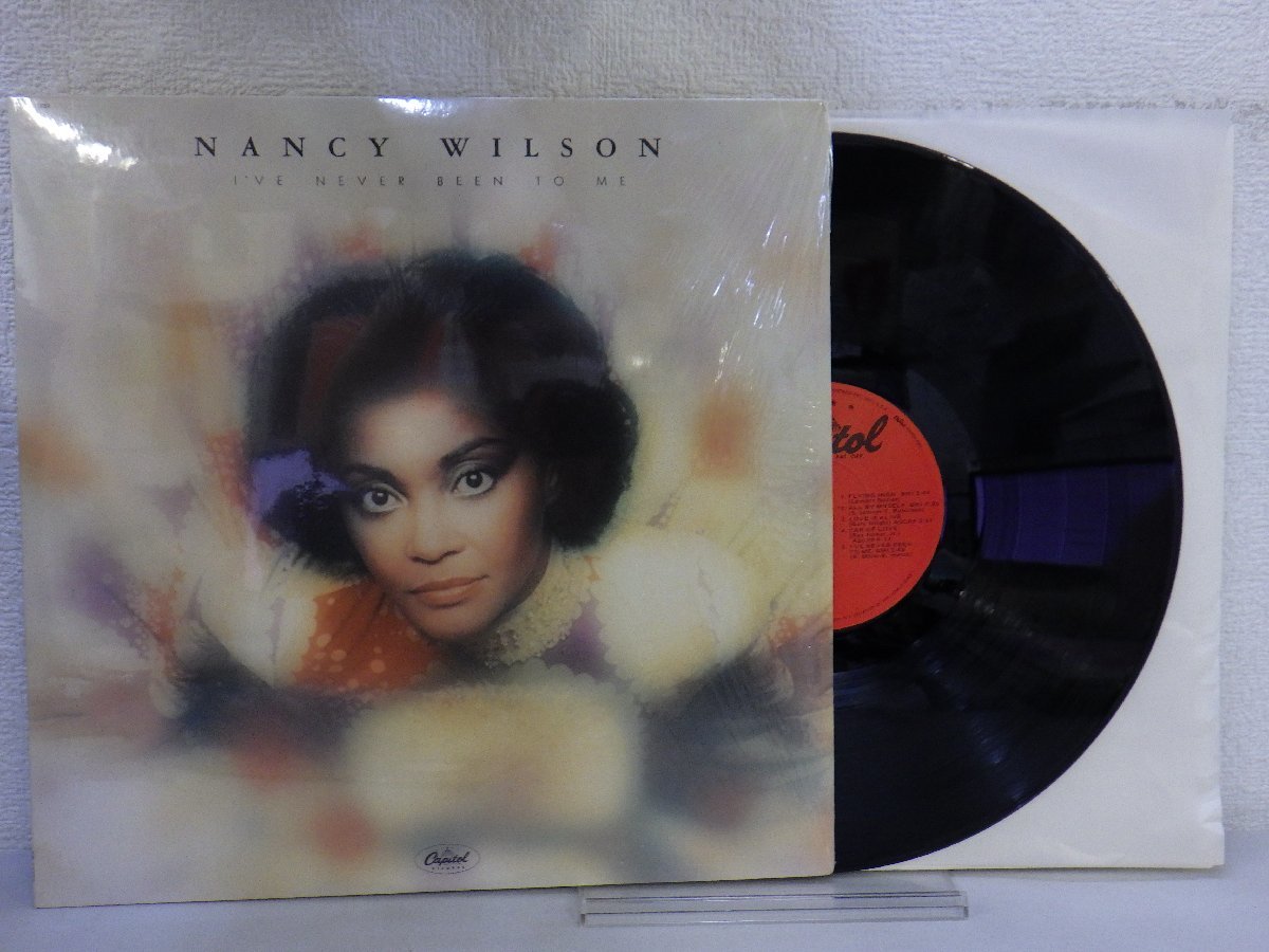 【傷や汚れあり】LP レコード NANCY WILSON ナンシー ウィルソン I VE NEVER BEEN TO ME 【E+ ...