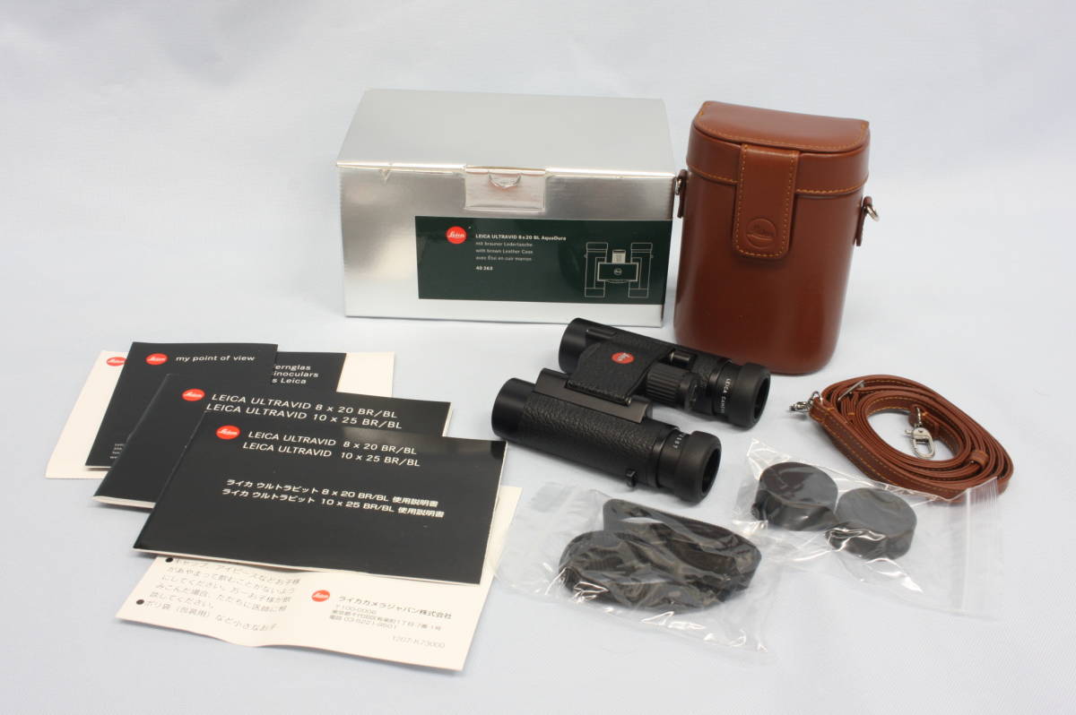 【目立った傷や汚れなし】Leica Ultravid 8x20 BL AquaDura - ライカジャパン・ウルトラビットの落札情報詳細 ...
