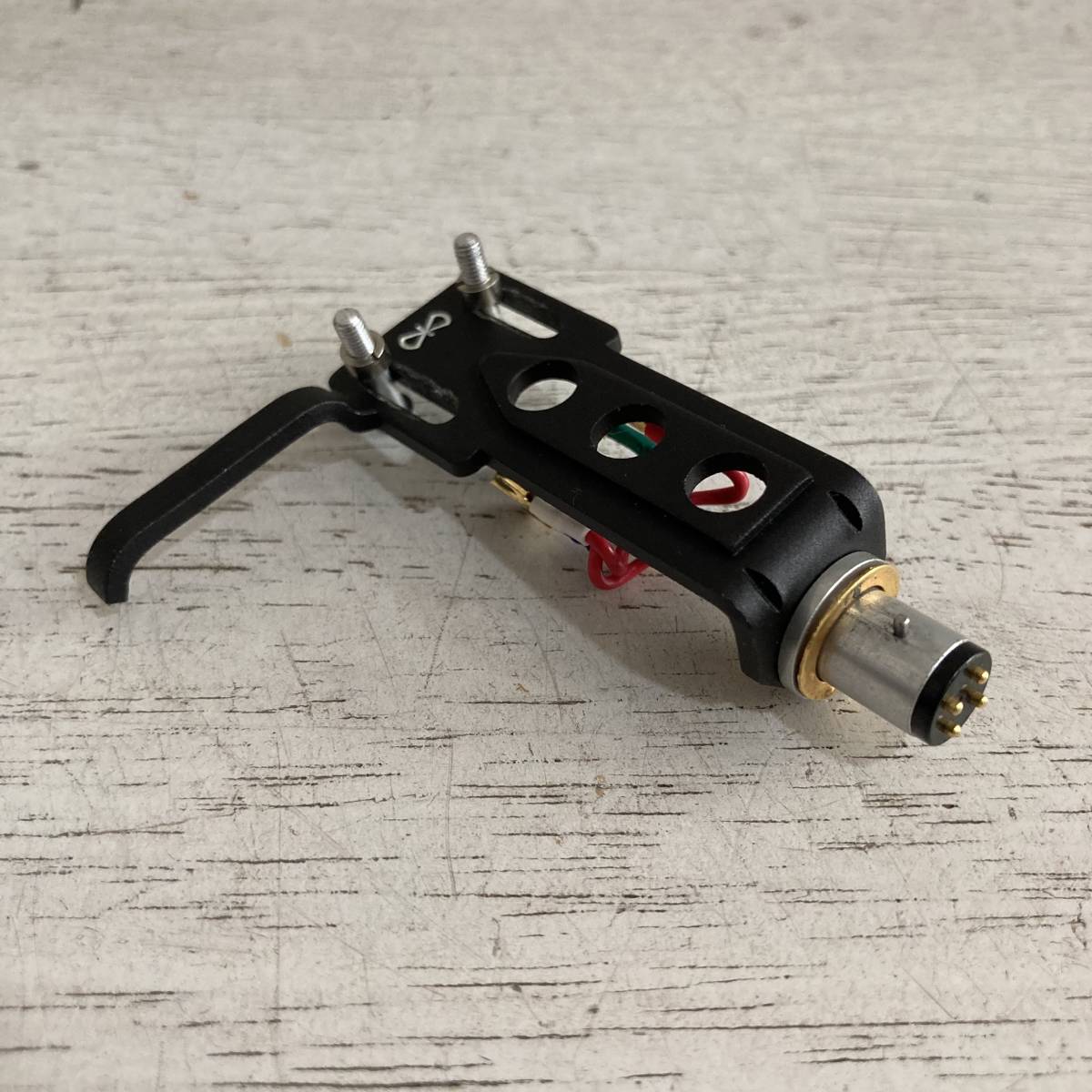 【傷や汚れあり】SAEC Headshell ULS-2 USED サエク ヘッドシェル audio-technica シェルリード線 ...