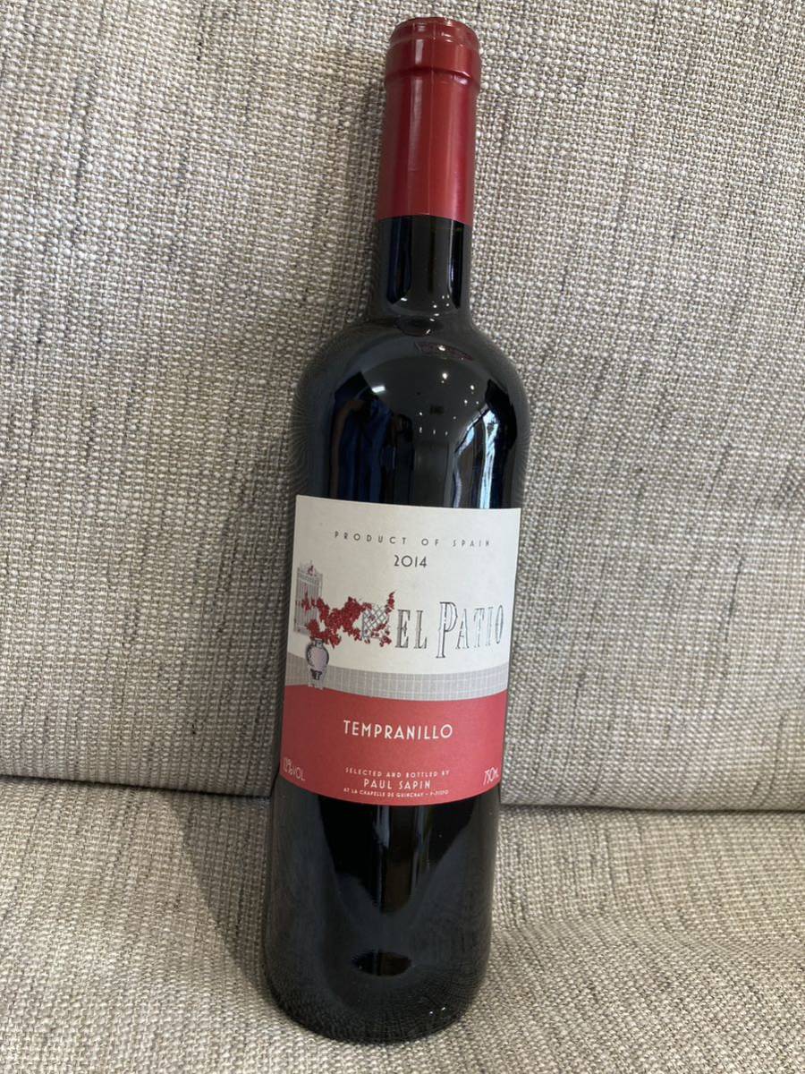 【未使用】【未開栓】El Patio Tempranillo エル パティオ テンプラニーリョ 赤ワイン スペイン 750ml 12%の落札情報詳細 - Yahoo!オークション落札価格検索 ...