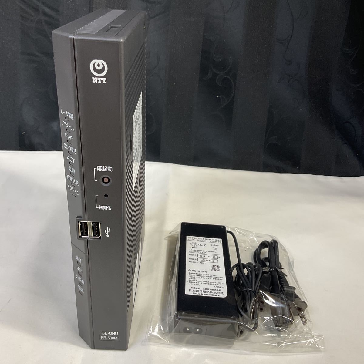 【傷や汚れあり】【NTT西日本 ルーター PR-500MI】ジャンク品 動作未確認 ホームゲートウェイ ひかり電話ルーター 2014年製造 PC 精密機器【B8-4③】0722の落札情報詳細 ...