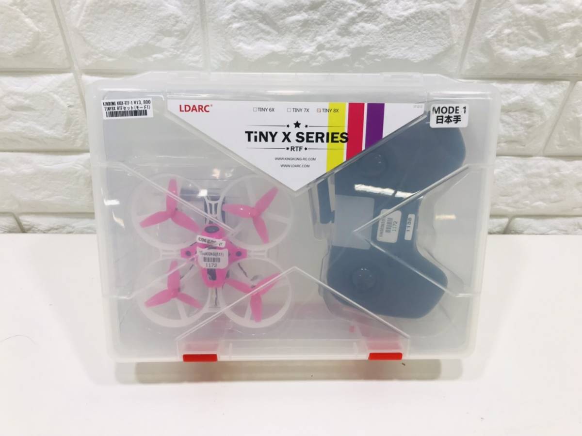 【傷や汚れあり】n71★1円～★ホビー ラジコン ドローン LDARC TiNY X SERIES 8X RTF セット KK8X-RTF-1 動作未確認の為ジャンクの落札情報詳細 ...