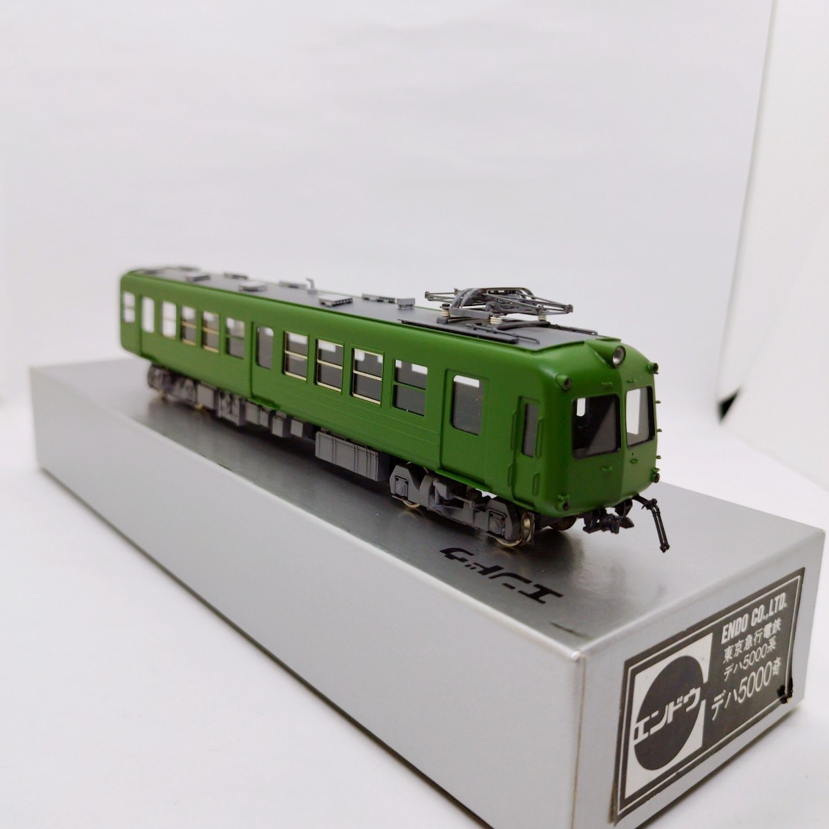 【目立った傷や汚れなし】エンドウ HOゲージ 東急5000系 アオガエル 完成品Bセットバラシ デハ5000M車 動作良好 ドア大窓 ヘッド、テール点灯OK 室内灯付 パーツ付の落札情報詳細 ...