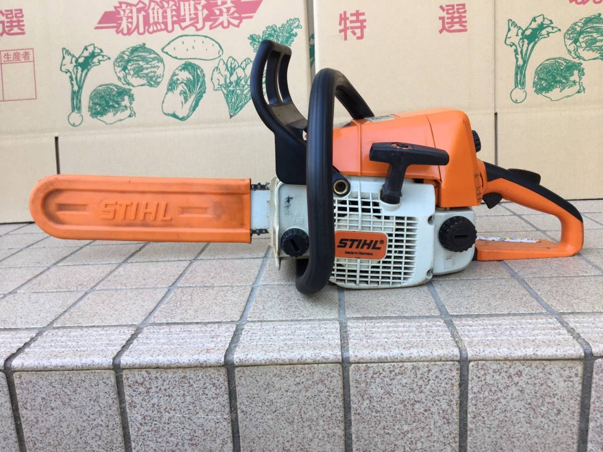 【傷や汚れあり】動作確認 分解清掃済 STIHL スチール エンジン チェーンソー 021 ガイドバー長さ 14インチ(35cm)の落札情報詳細 - Yahoo!オークション落札価格検索 オークフリー