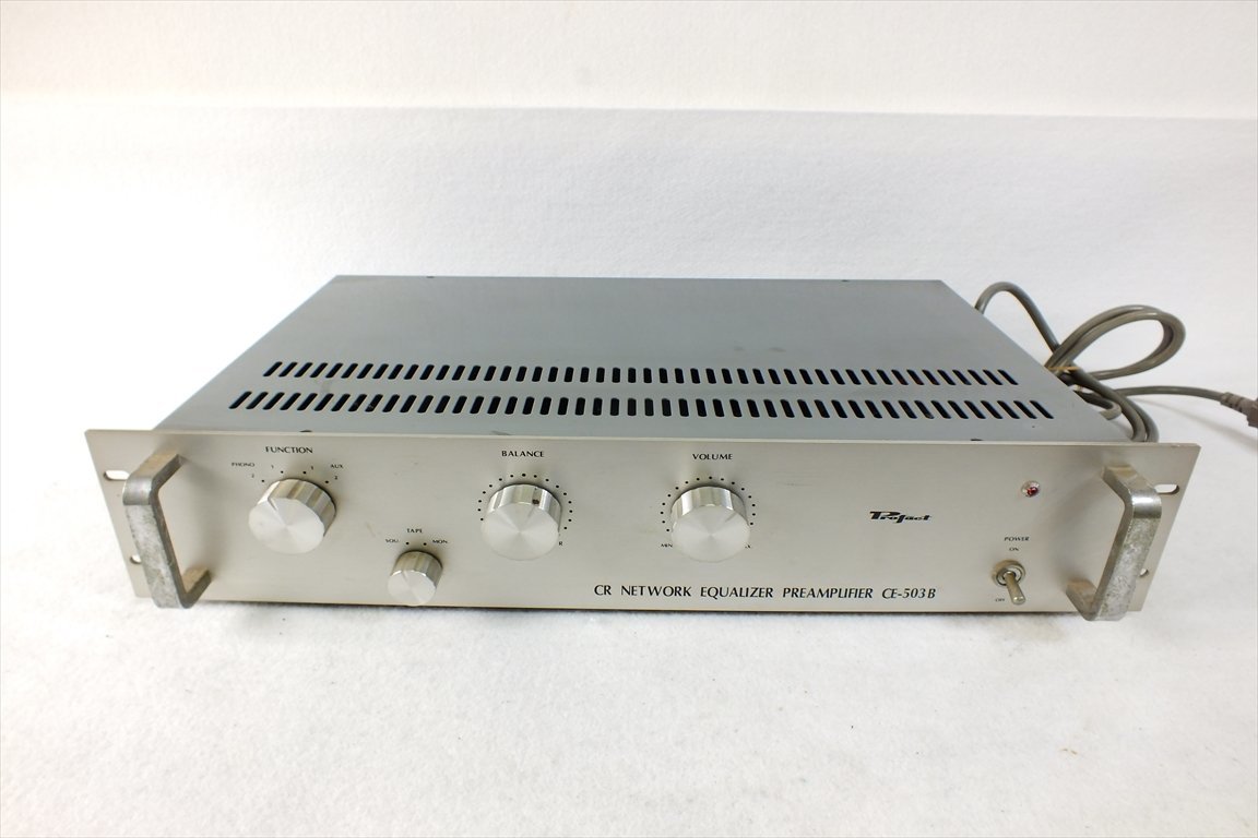 【やや傷や汚れあり】 Profact プロファクト CE-503B プリアンプ 中古 現状品 230708H4287の落札情報詳細 ...
