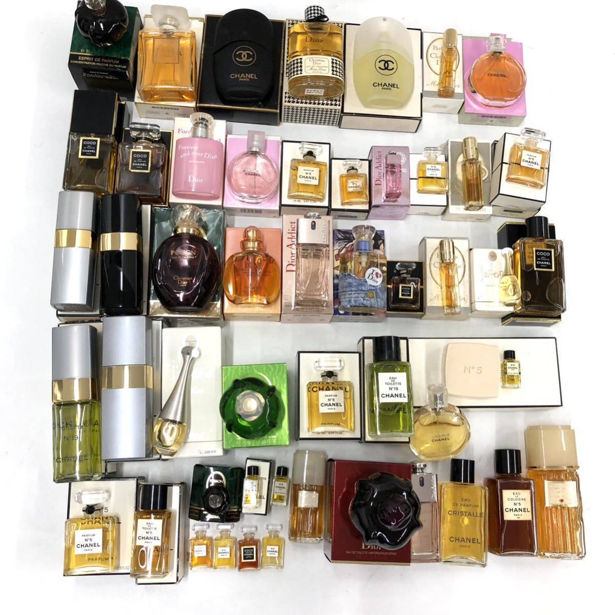 【やや傷や汚れあり】『CHANEL Dior 香水まとめ』KA-915 シャネル ディオール 残量多め 大量セット パルファム トワレ EDP ...