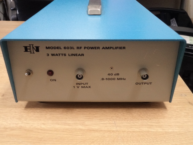 【やや傷や汚れあり】ENI パワーアンプ 603L RF POWER AMPLIFIER 3WATTS LINEAR ジャンクの落札情報詳細 - Yahoo!オークション落札価格検索 オークフリー