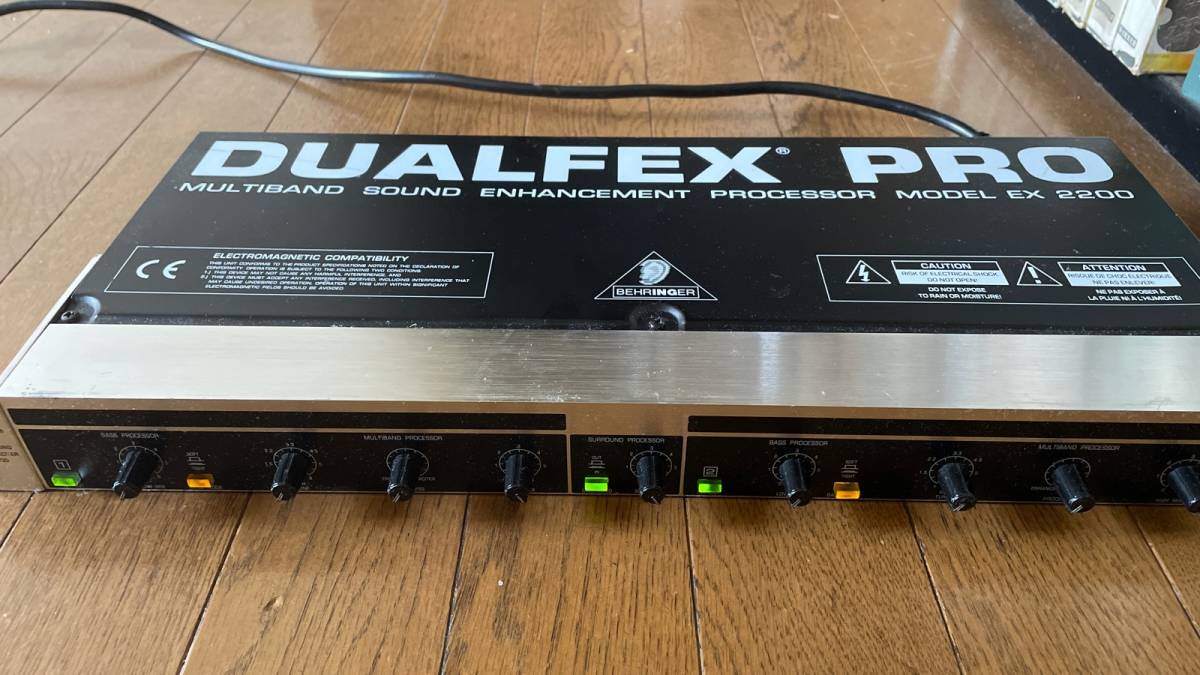【傷や汚れあり】Behringer EX3100 ベリンガー マルチバンド エンハンサーの落札情報詳細 - ヤフオク落札価格検索 オークフリー