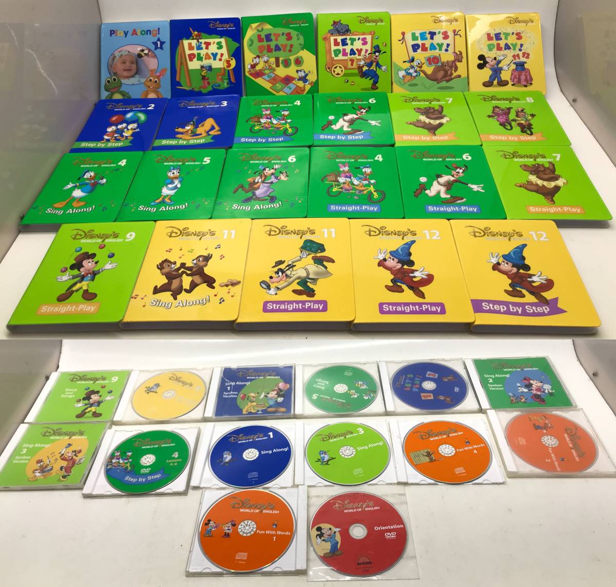 【全体的に状態が悪い】DWE ディズニー 英語教材 システム シングアロング プレイアロング ステップバイステップ ベーシックABCS ジャンク F7794824の落札情報詳細 - ヤフオク ...