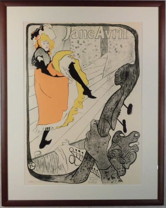 【傷や汚れあり】1円～ロートレック Jane Avril ★★の落札情報詳細 - ヤフオク落札価格検索 オークフリー