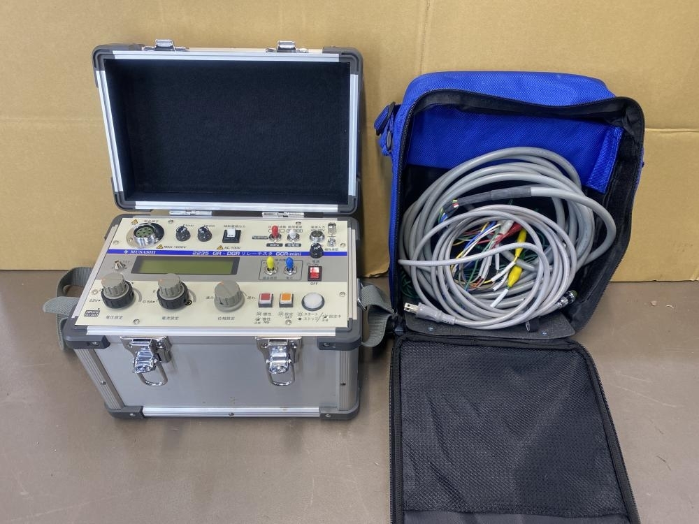 【やや傷や汚れあり】007 おすすめ商品 ムサシインテック GR・DGRリレーテスタ 2017年製 ※未校正 GCR-miniの落札情報詳細 - Yahoo!オークション落札価格検索 オークフリー