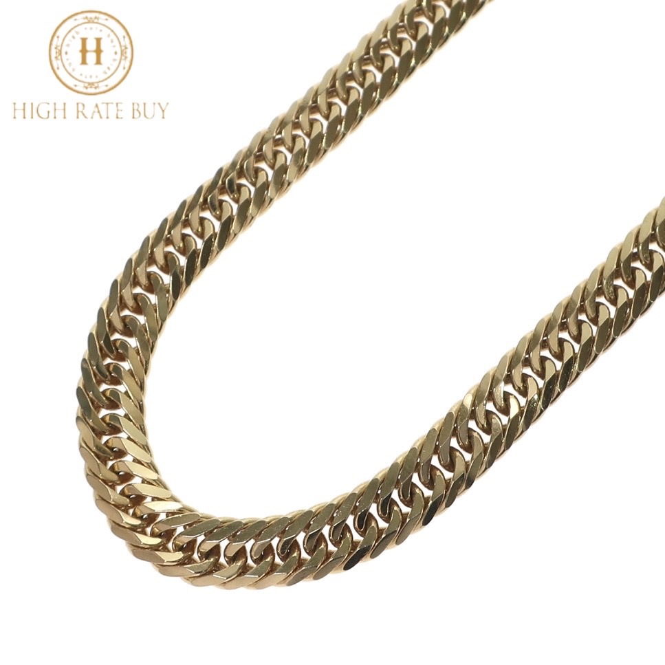 【未使用】【新品】喜平ネックレス K18 18金 750 8面ダブル 50.2g 50cm 5.9mm キヘイ チェーン 金ネックレス 造幣局検定マーク 50g 60cm メンズの落札情報詳細 ...