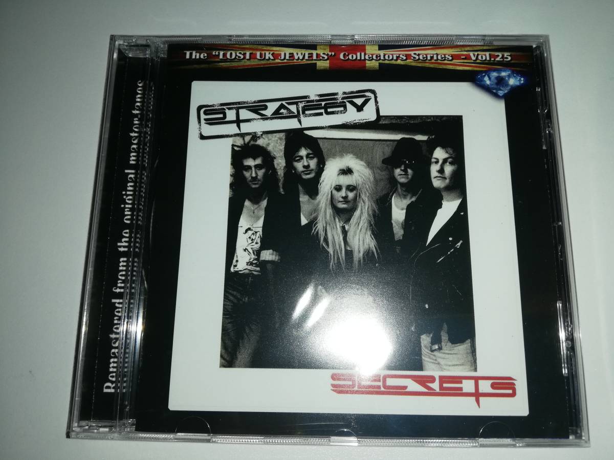 【未使用】【英国産メロハー名盤】STRATEGY / SECRETS FM、STRANGEWAYS系メロハーバンドのデモ音源集 500枚限定 ...