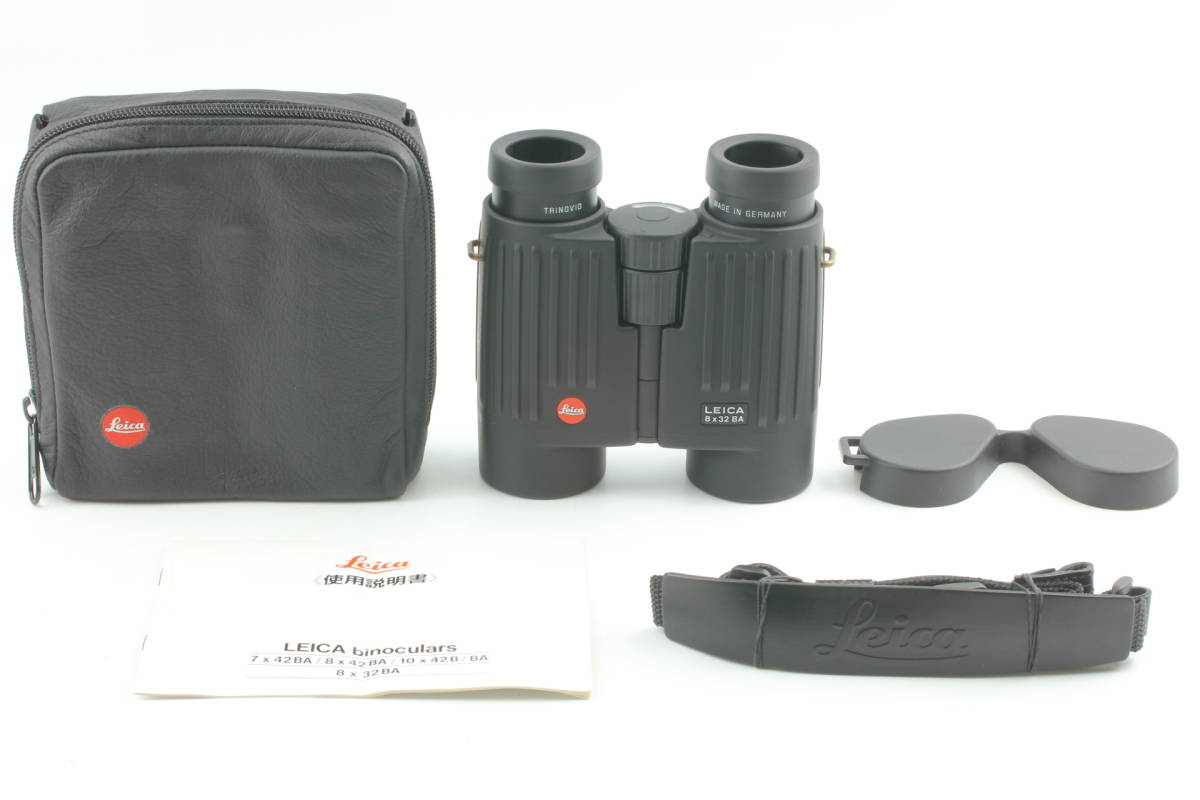 【目立った傷や汚れなし】★美品★ライカ LEICA トリノビット TRINOVID 8x32 BA★双眼鏡★ケース付 #4525の落札情報詳細 ...