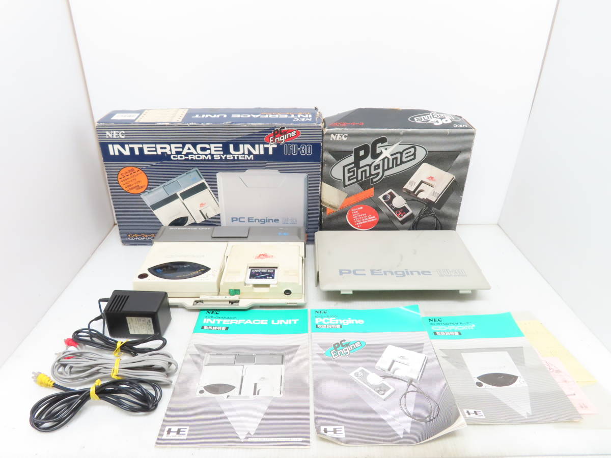 【傷や汚れあり】NEC PCエンジン インターフェースユニット 本体 CD-ROM2 IFU-30 スーパーシステムカード Ver 3.0 現状品 ジャンク品の落札情報詳細 - Yahoo ...
