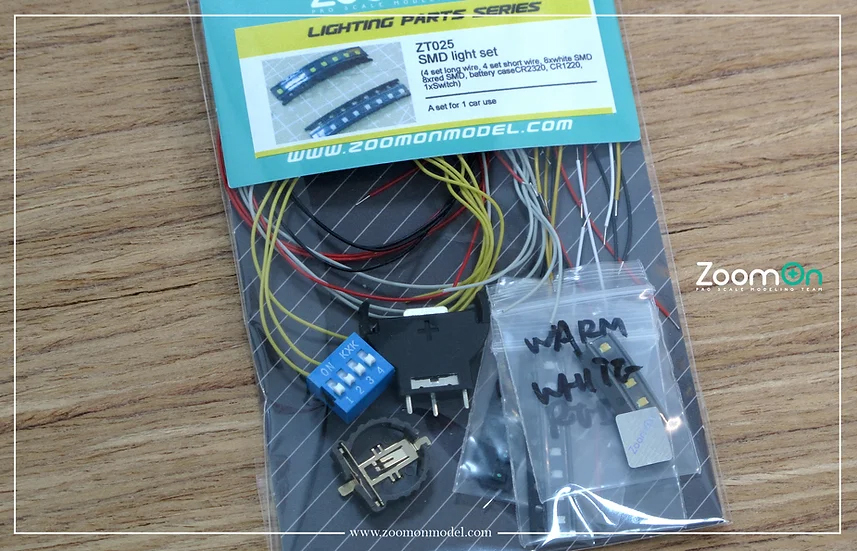 【未使用】 ZoomOn Model【ZT025】SMDライトセット の落札情報詳細 - ヤフオク落札価格検索 オークフリー