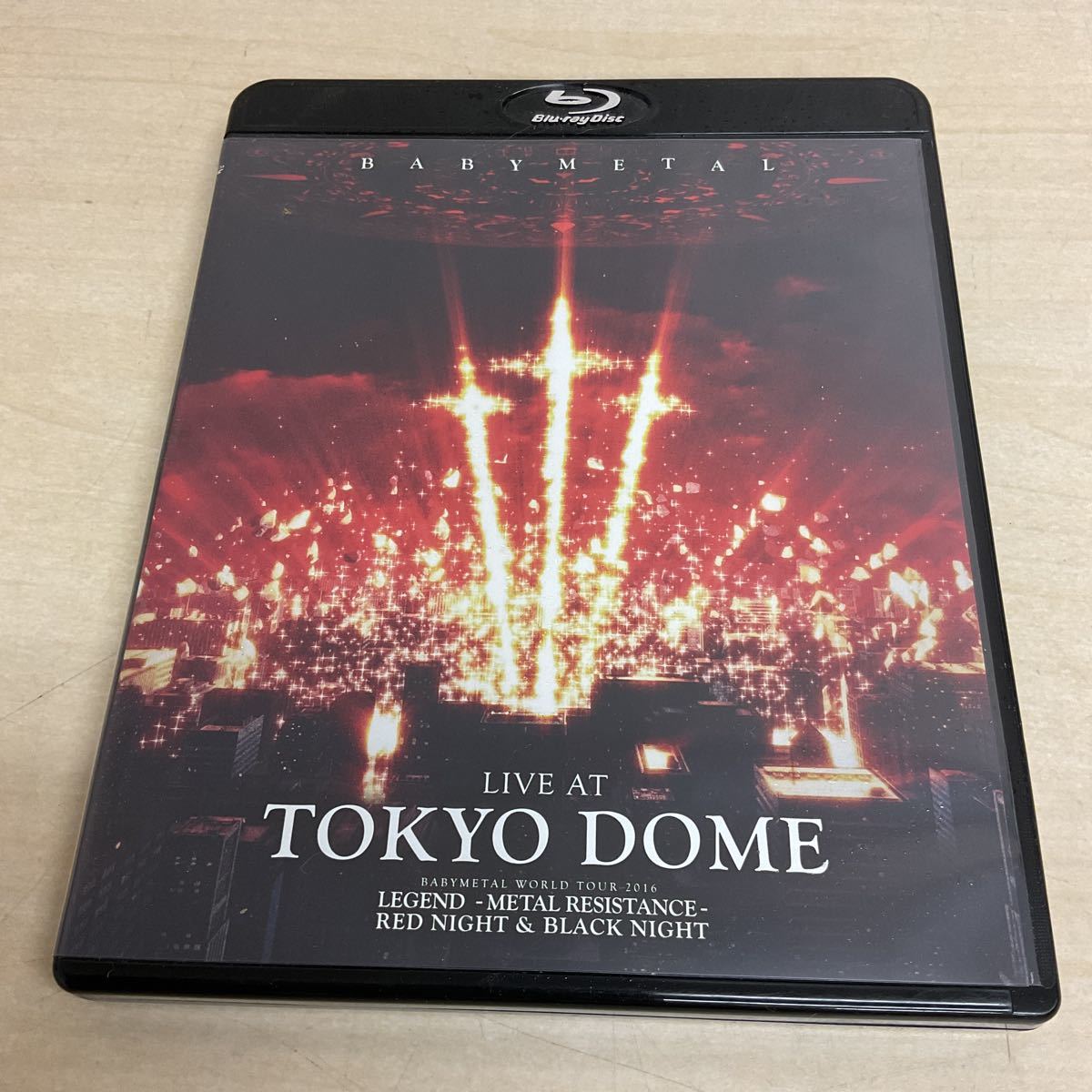 【未使用に近い】KE09-A60 BABYMETAL ベビィメタルBlu-ray Disc TOKYO DOME LIVE 東京ドームライブ ...