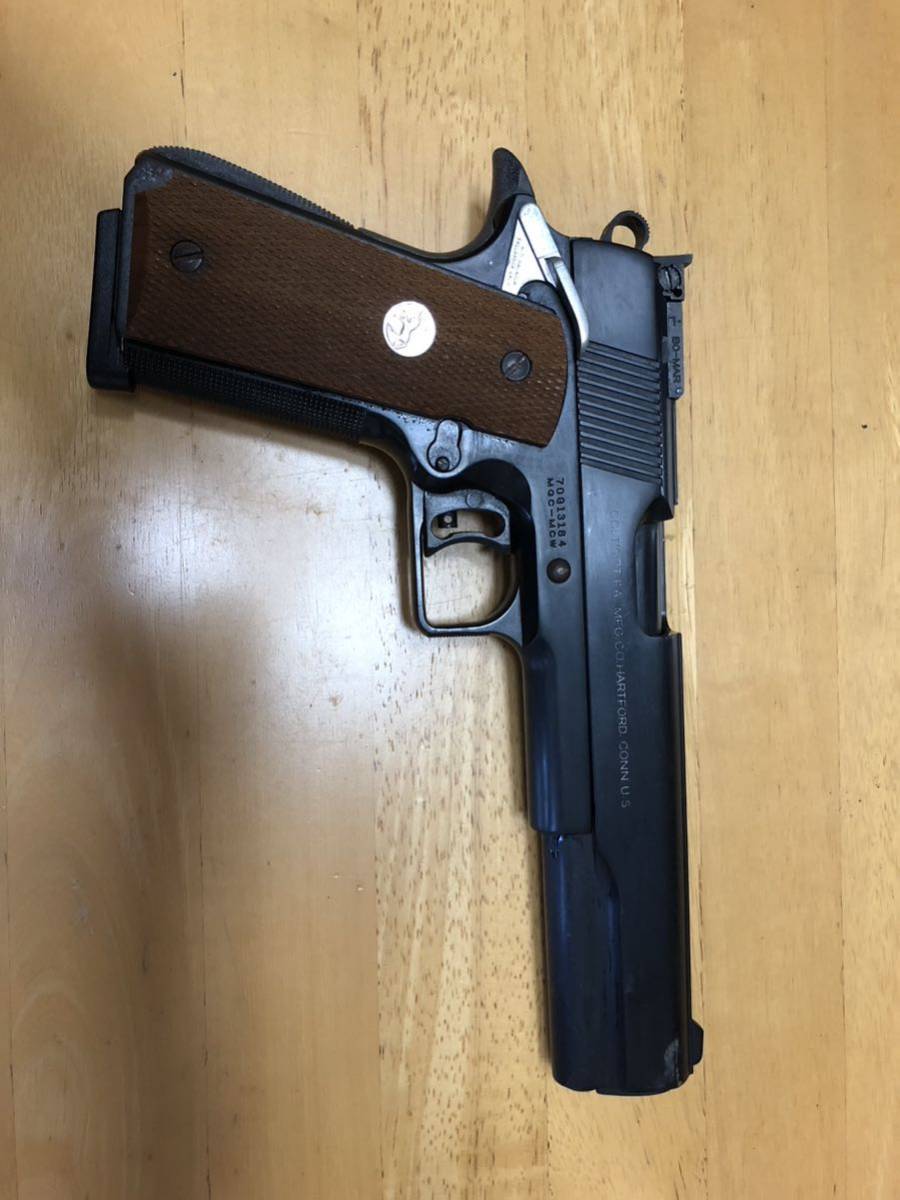 【やや傷や汚れあり】 レア モデルガン MGC AUTOMATIC COLT PISTOL CALIBER 32/BLK SEMI AUTO ...