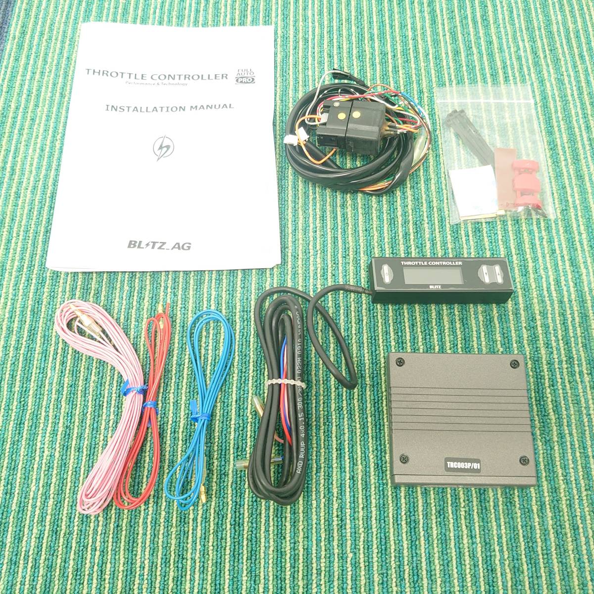 【やや傷や汚れあり】【B293】BLITZ スロットルコントローラー フルオートプロ MNI BMW TRC003P-BM1 コードNo ...