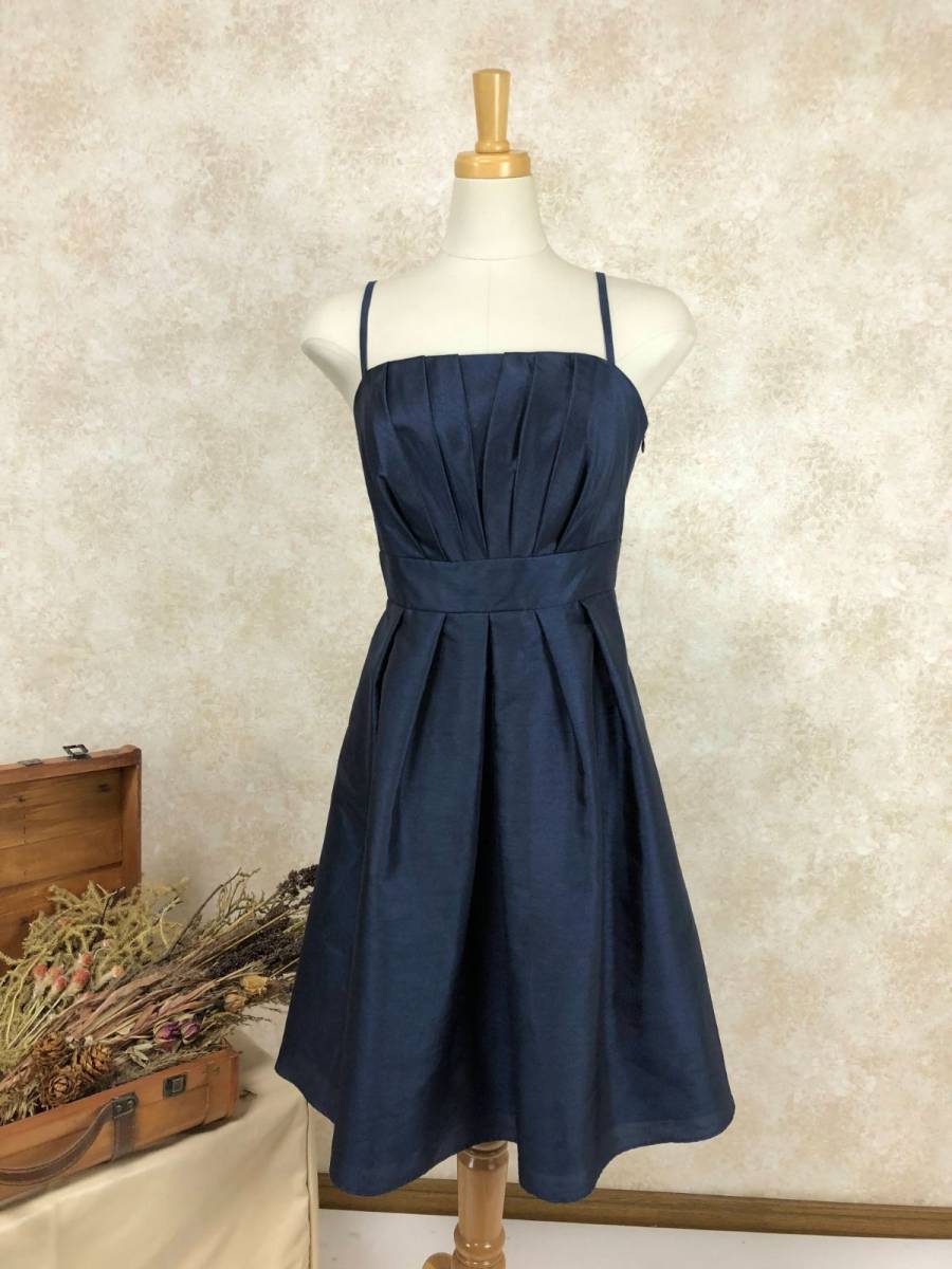 【目立った傷や汚れなし】ボ・ドレ BoDre ドレス ネイビー サイズ13AR XL ひざ丈 レースアップ リボン シンプル かわいい 結婚式 二次会 パーティー B-169の落札情報詳細 ...
