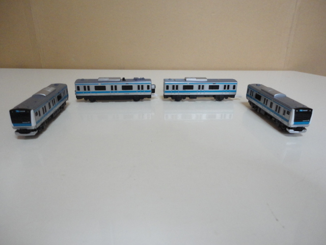 【目立った傷や汚れなし】格安 送料安 希少絶版 他出品中 プラレールアドバンス☆E233系 京浜東北線 4両編成★ 動作確認済みです。JR東 ...