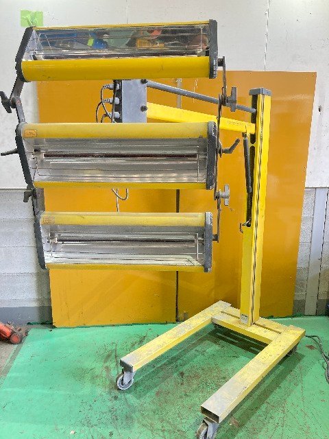 【やや傷や汚れあり】【1円スタート！】Edwin Trisk 赤外線乾燥機 ETS2 自動車塗装乾燥 鈑金塗装 三相200V 動作良好 ※直接 ...