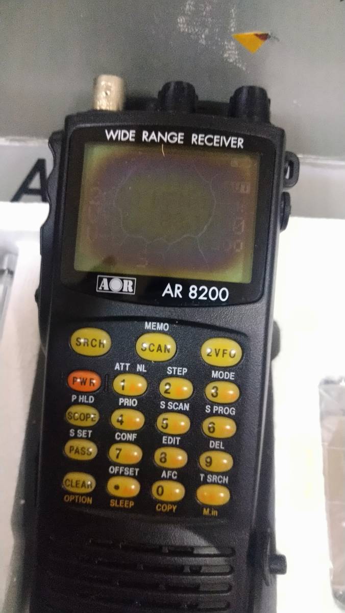 【やや傷や汚れあり】AOR AR8200 MARK Ⅱ Advanced Edition WIDE RANGE RECEIVER 4-278の ...