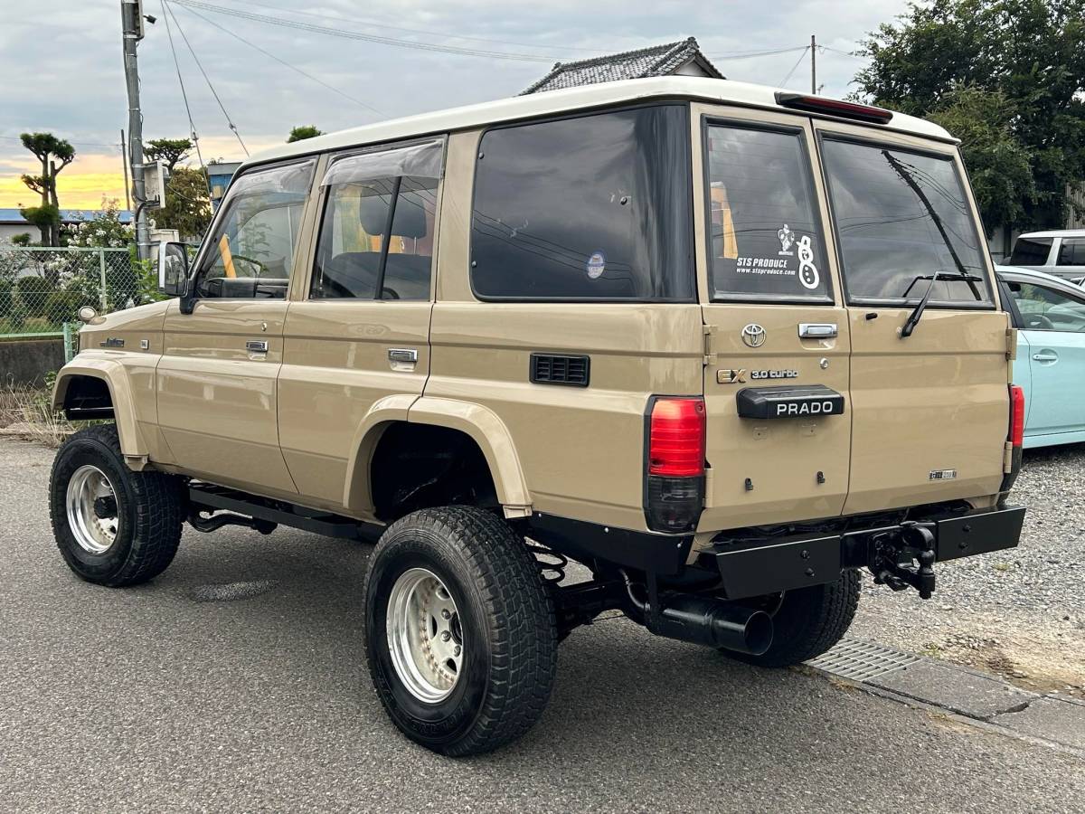 【走行距離 259,690 km】ランクルプラド78 オールペイント済み 仕上げ KZJ78 3000cc リフトアップ ディーゼルターボ サンルーフ 1ナンバーの落札情報詳細 - Yahoo ...