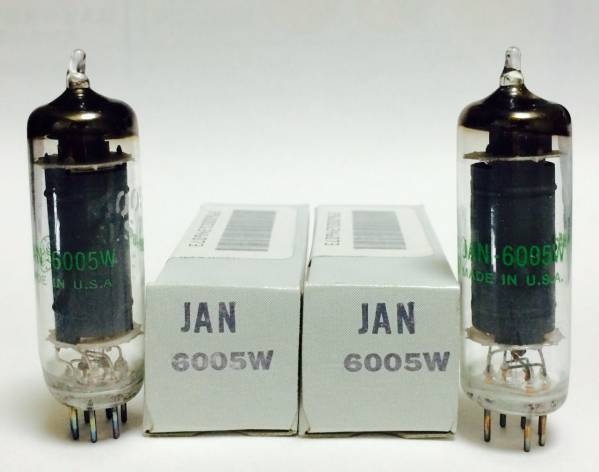【未使用】即決♪新品 GE JAN 6005W真空管（6AQ5)2本組みの落札情報詳細 - ヤフオク落札価格検索 オークフリー
