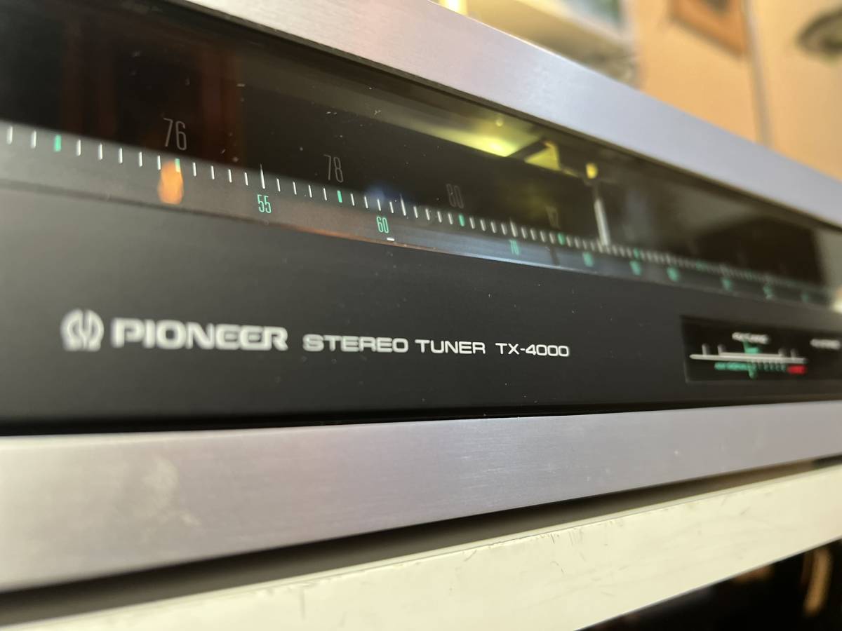 【やや傷や汚れあり】美品☆PIONEER TX-4000☆FM/AMチューナー ☆両受信確認済☆薄型シンプル☆簡易アンテナ付の落札情報詳細 - Yahoo!オークション落札価格検索 オークフリー