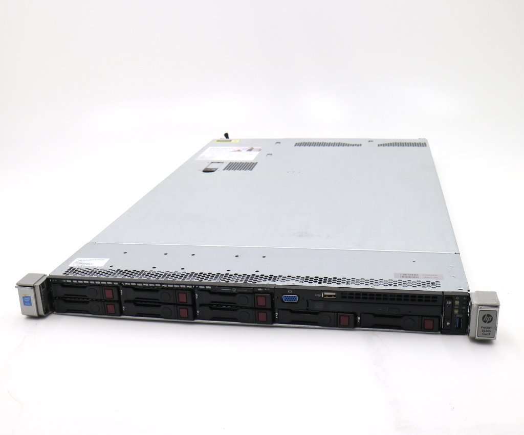 【傷や汚れあり】hp ProLiant DL360 Gen9 Xeon E5-2630 v3 2.4GHz*2 メモリ160GB 146GBx2台(SAS2.5インチ/6Gbps/RAID1 ...