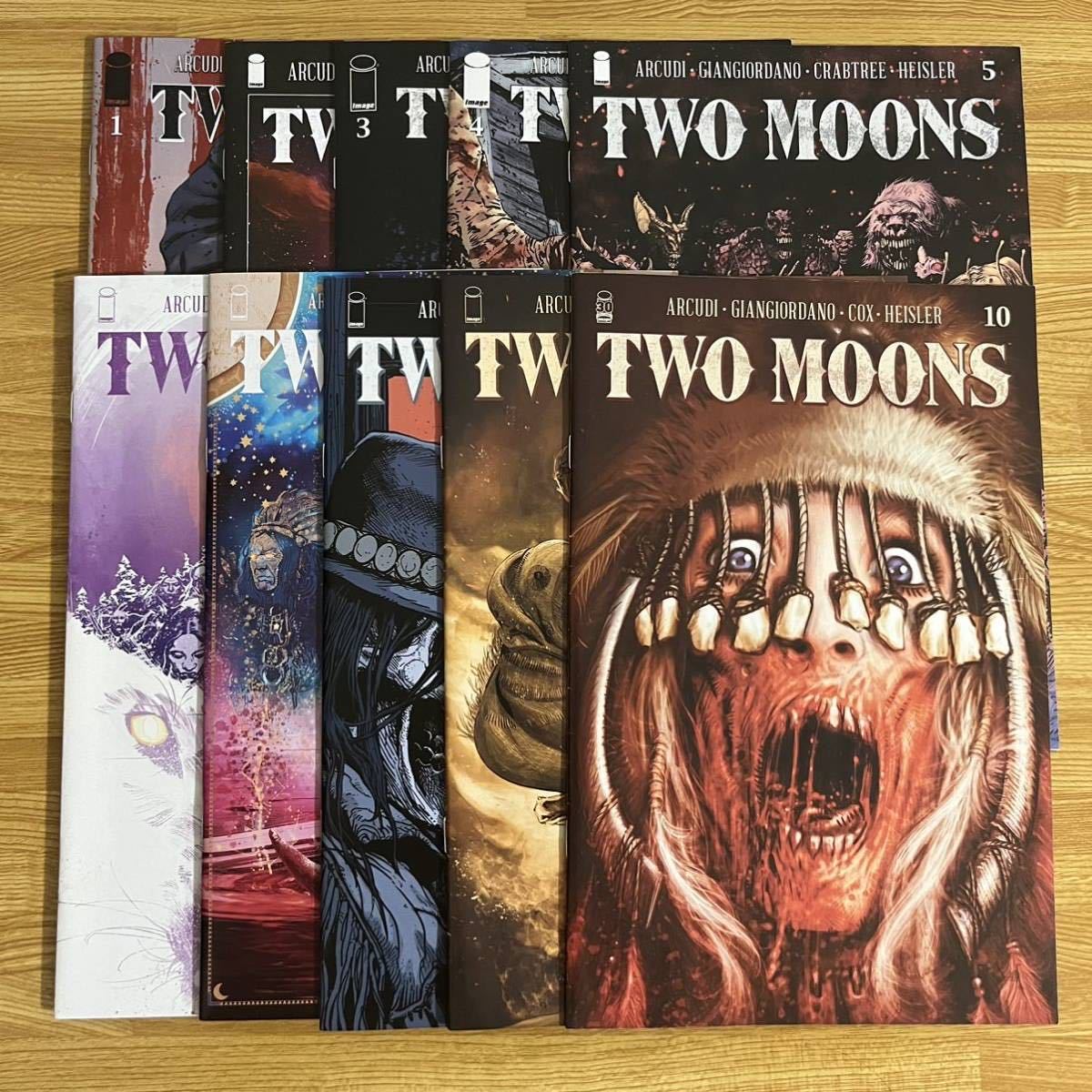 【やや傷や汚れあり】Two Moons #1-10 アメコミリーフ 全巻セット イメージコミックス IMAGE COMICS marvel ...