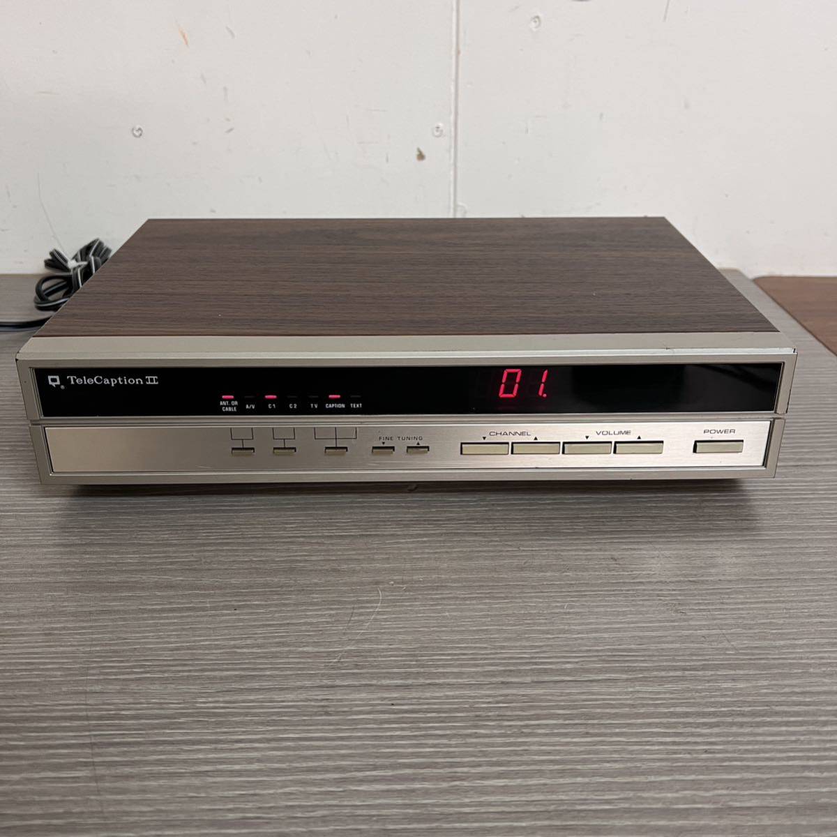 【傷や汚れあり】B1154 TeleCaptionⅡ アンプ？の落札情報詳細 - ヤフオク落札価格検索 オークフリー