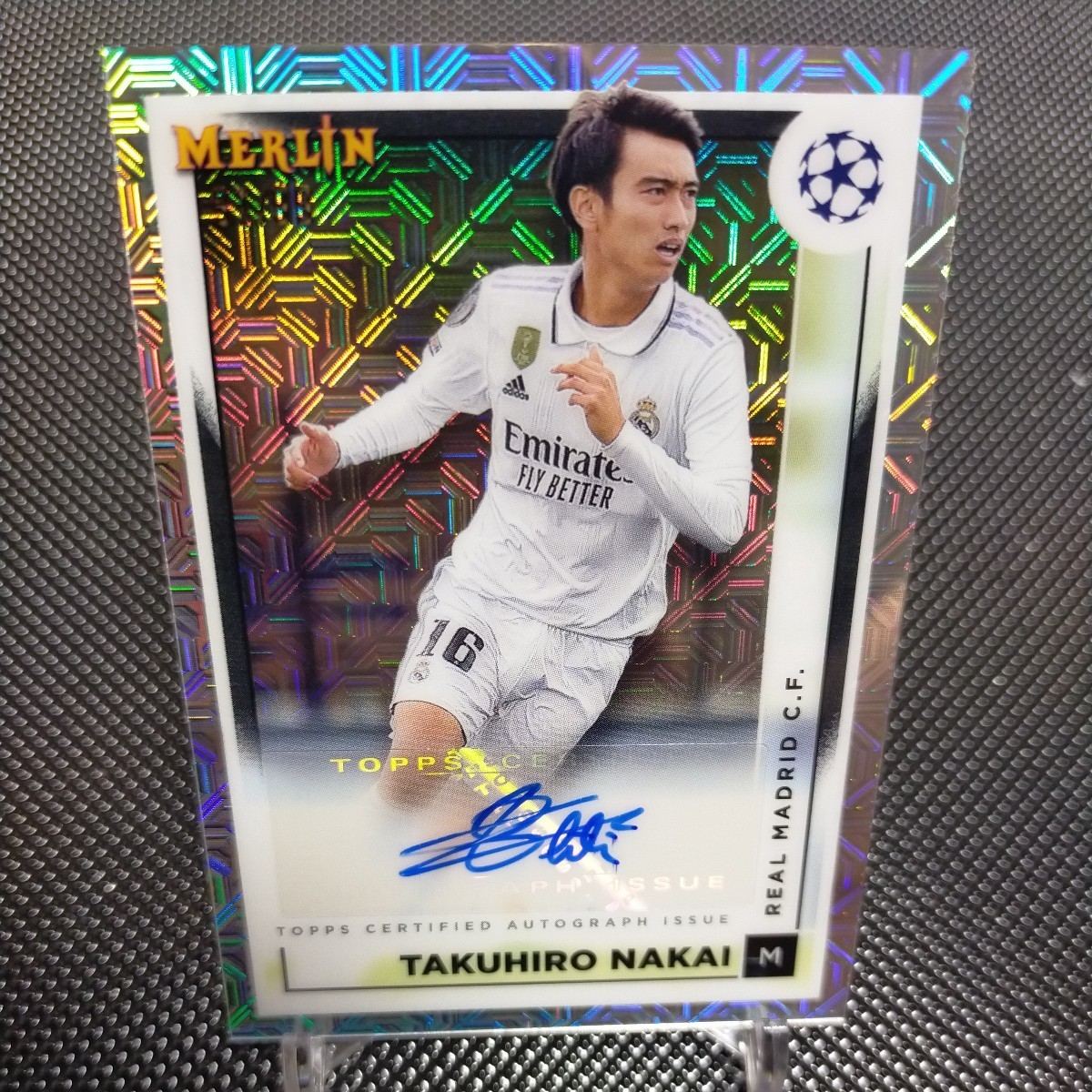 【未使用に近い】【99枚限定】2022-23 Topps Merlin レアルマドリード 中井卓大 ピピ NAKAI TAKUHIRO ファーストサイン 直筆サイン の落札情報詳細 ...