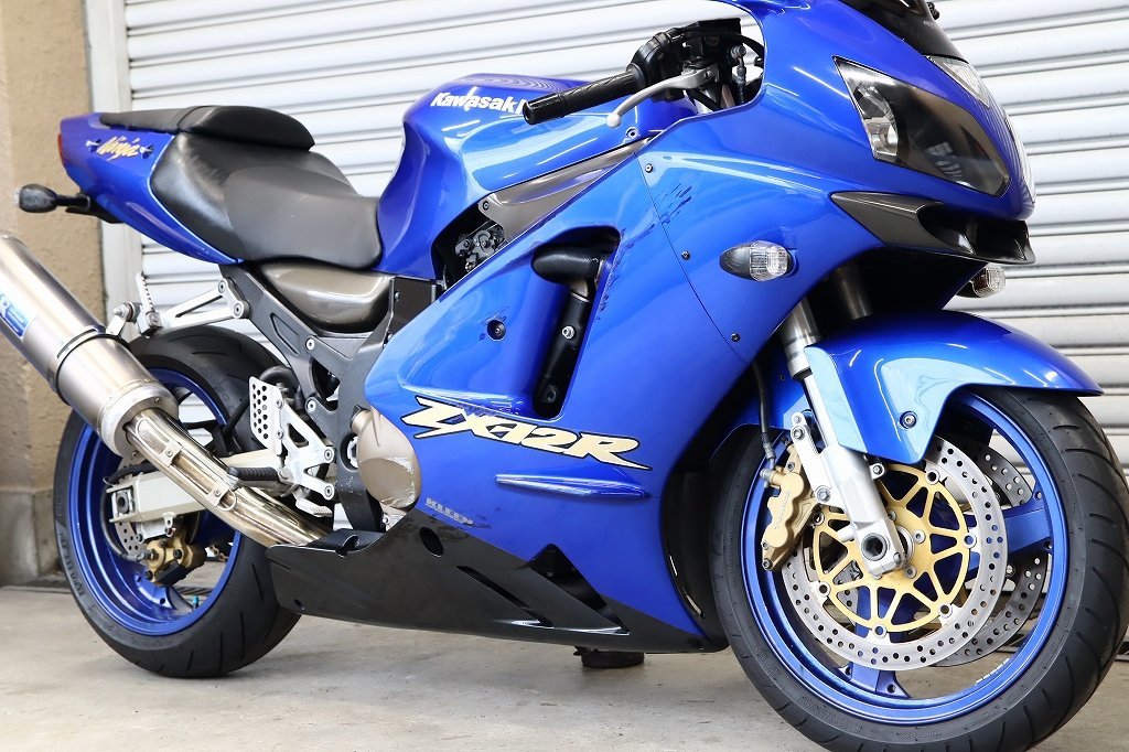 【目立った傷や汚れなし】ZX-12R/B型/B1/OVERチタンマフラー/逆車/実走行26690km/修復歴なし/ローンOK/ZXT20B ...