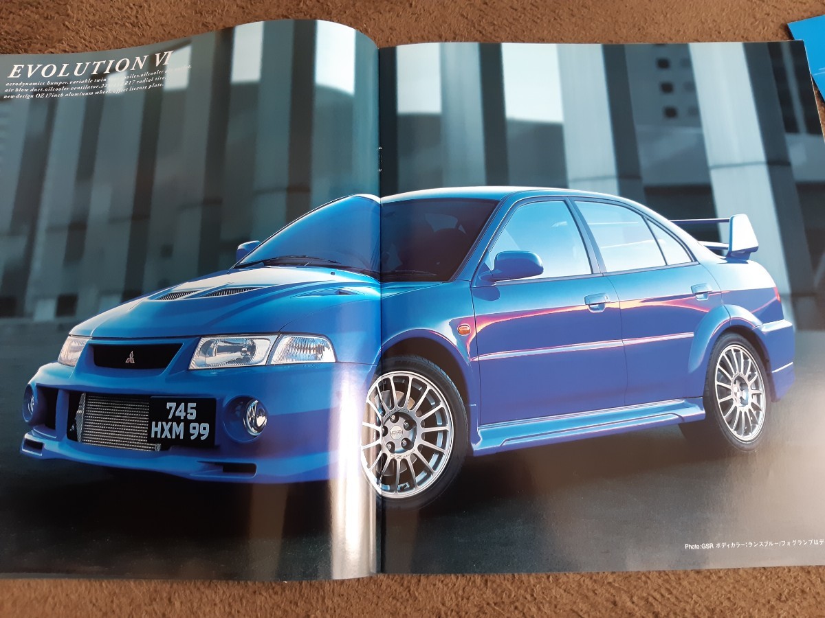 【やや傷や汚れあり】三菱 ランサーエボリューションⅥ GF-CP9A 1998/12 絶版車カタログ アクセサリーカタログ付きの落札情報詳細 ...