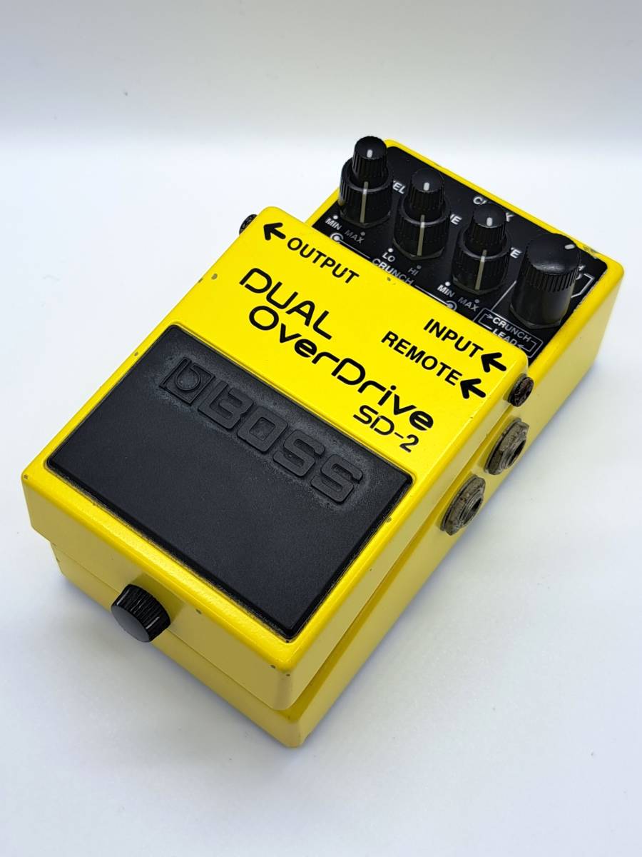 【傷や汚れあり】【送料無料】 BOSS SD-2 Dual Over Drive MOD / ボス デュアル オーバードライブ 弱点克服 ...