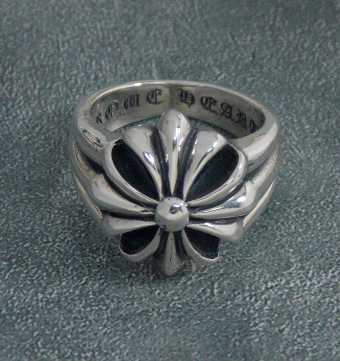 【目立った傷や汚れなし】クロムハーツ★カットアウト CHプラスリング/新品加工/18号/インボイス/CHROME HEARTSの落札情報詳細 - Yahoo!オークション落札価格検索 オークフリー