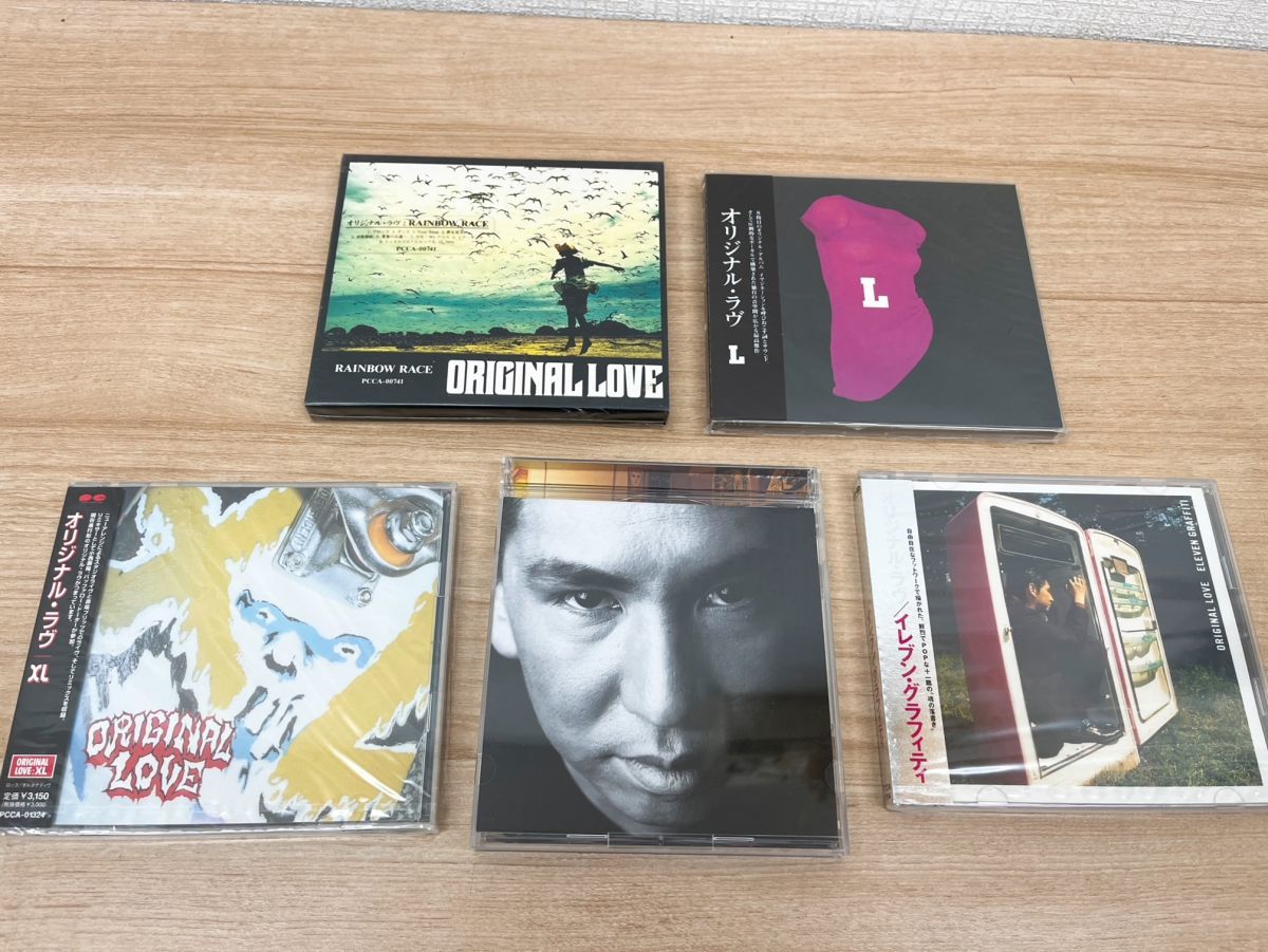 【未使用に近い】ORIGINAL LOVE オリジナルラブ CDセット アルバム シングル 新品・中古 「Evelen Grafiiiti」「Desire」「L」「XL」「Rainbow ...
