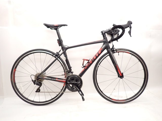 【やや傷や汚れあり】GIANT ジャイアント ロードバイク TCR SLR2 105 R7000系 2x11s 2019年モデル サイズS マットブラック 配送/来店引取可 6BEA5-1の ...