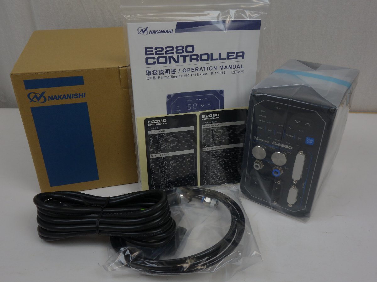 【未使用】未使用 NAKANISHI ナカニシ コントロールユニット E2280の落札情報詳細 - Yahoo!オークション落札価格検索 オークフリー