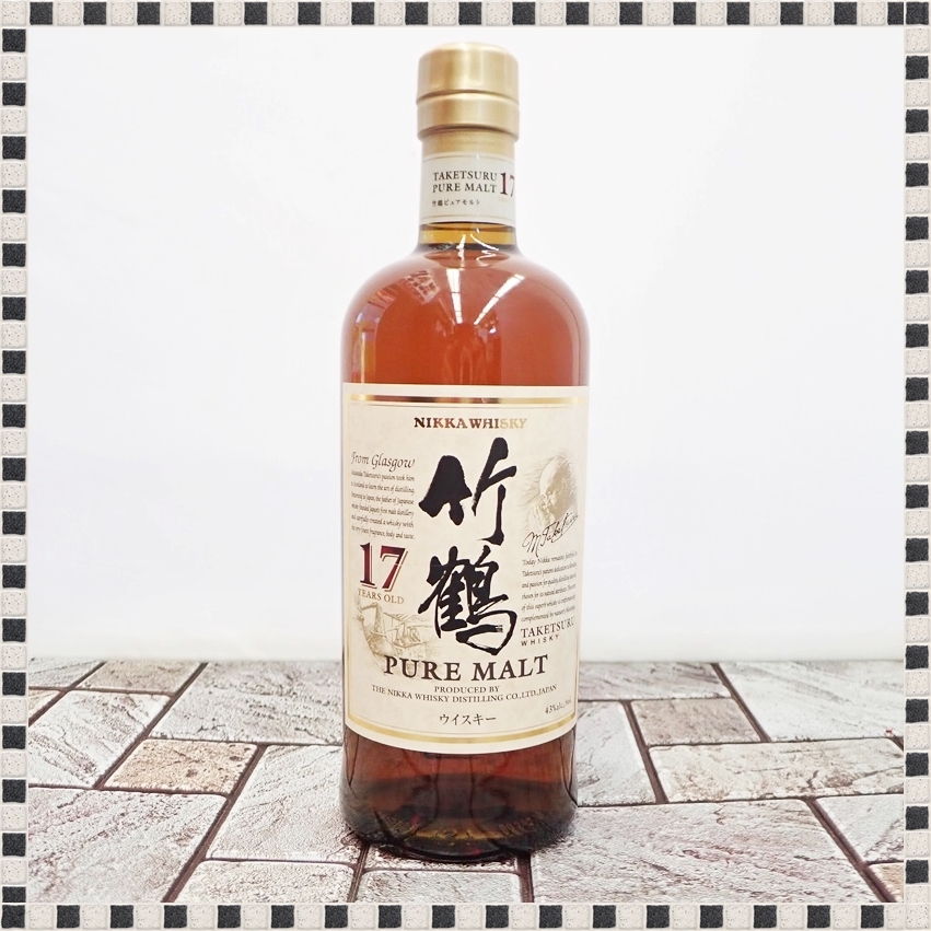 【未使用】【 埼玉県内限定発送 】 ニッカ 竹鶴 17年 ピュアモルト 700ml 43% ウイスキー NIKKA 【 00581 】の落札 ...