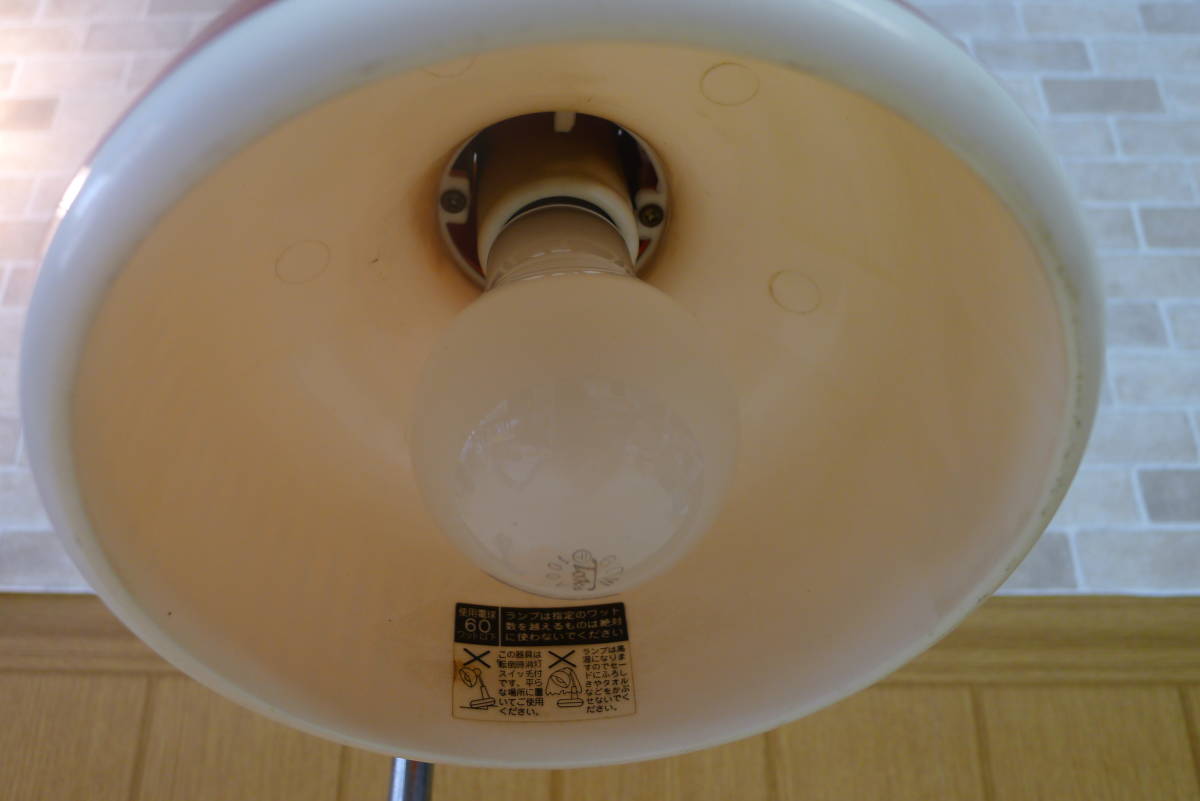 【やや傷や汚れあり】jj315 昭和レトロ 当時物 シャープ/SHARP 電気スタンド CS-902 オレンジカラー レトロ家電 ヴィンテージライト/100の落札情報詳細 - Yahoo ...