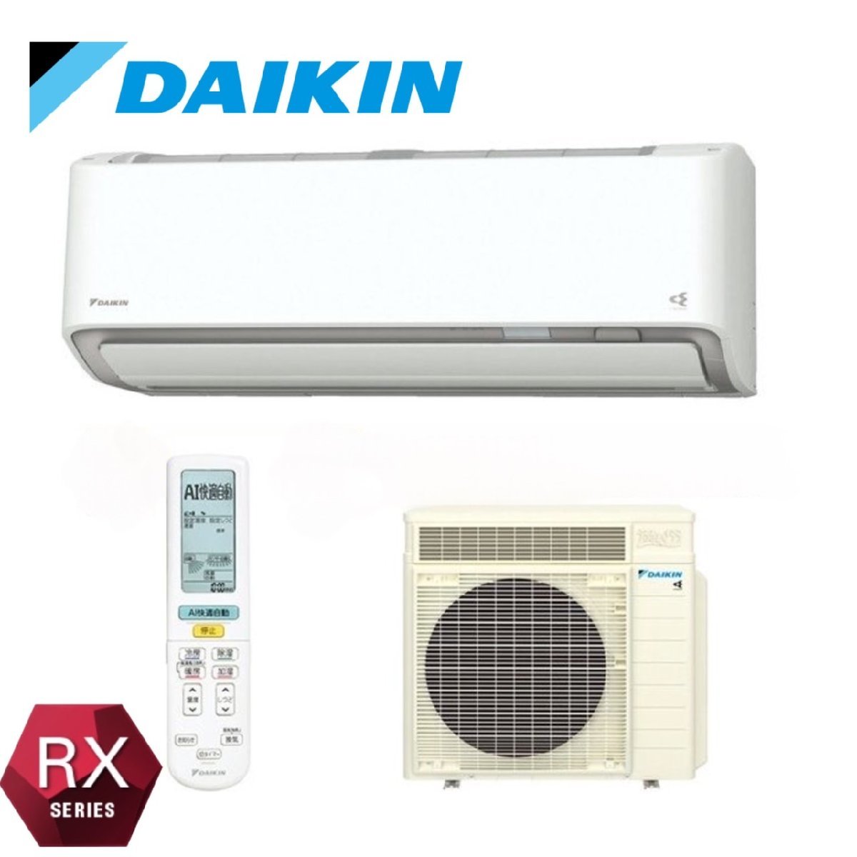 【未使用】【2023年10月納品】[DAIKIN/ダイキン] ルームエアコン RXシリーズ うるさらX S713ATRP-W (F713ATRP-W/R713ARP) 単200V おもに23 ...