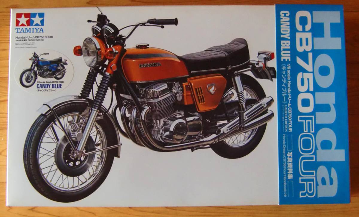 【未使用に近い】タミヤ 1/6 Honda ホンダ ドリーム CB750 FOUR (キャンディーブルー) 冊子付 西松自動車 CB750 K0、未組立ての落札情報詳細 - Yahoo ...