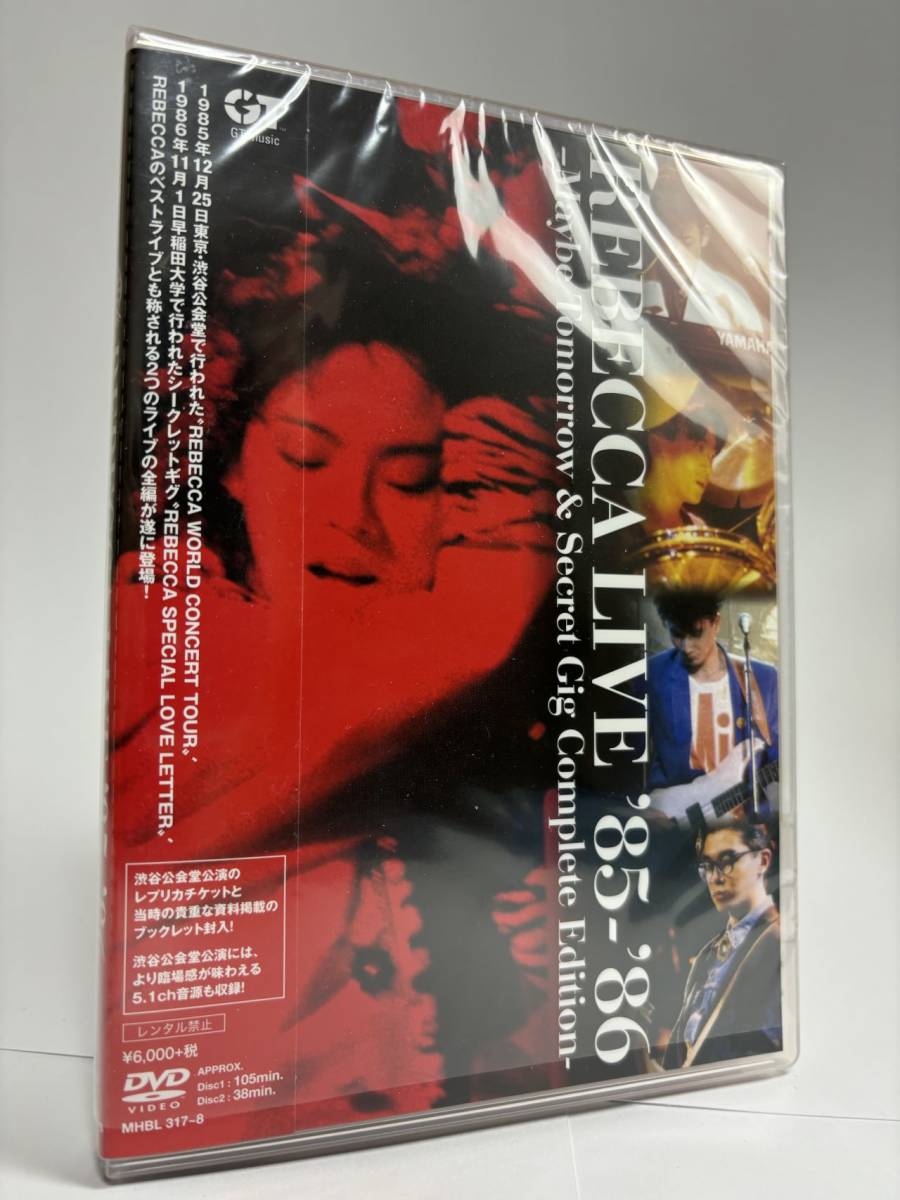 【目立った傷や汚れなし】レベッカ／REBECCA LIVE ’85-’86 -Maybe Tomorrow ＆ Secret Gig Complete Edition- [DVD]の落札情報 ...